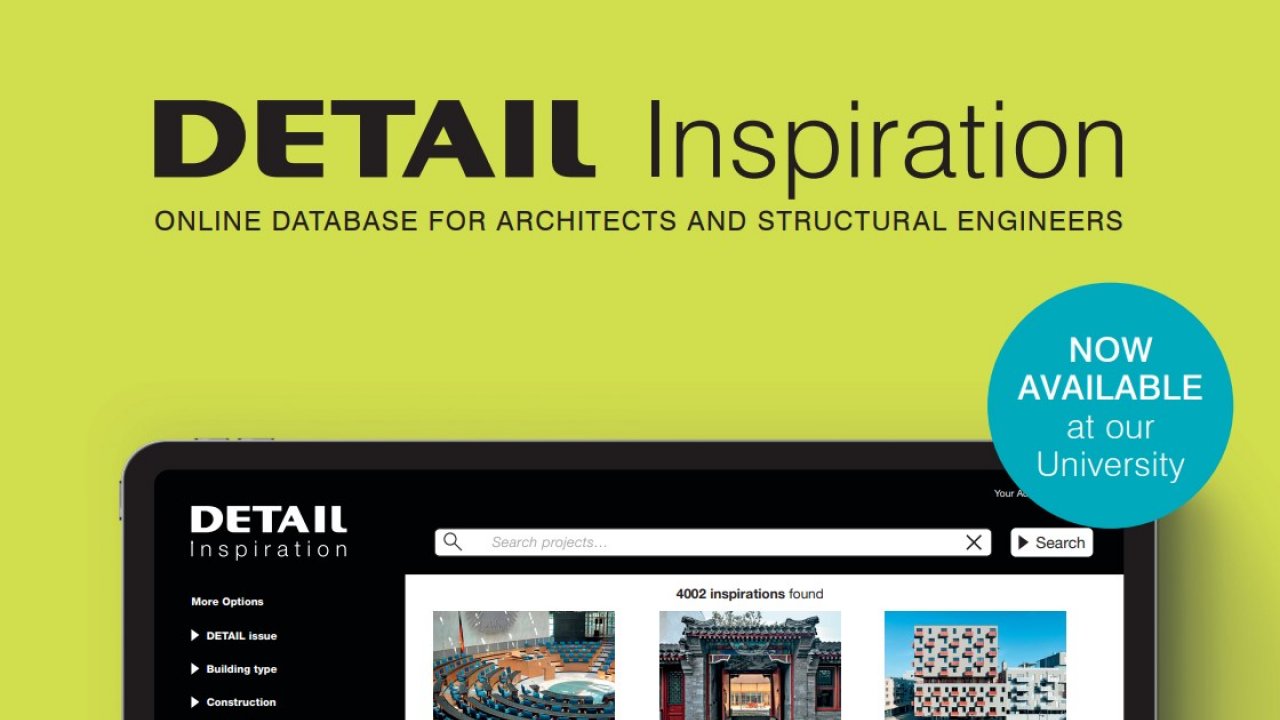 DETAIL Inspiration ** New Resource ** | Library